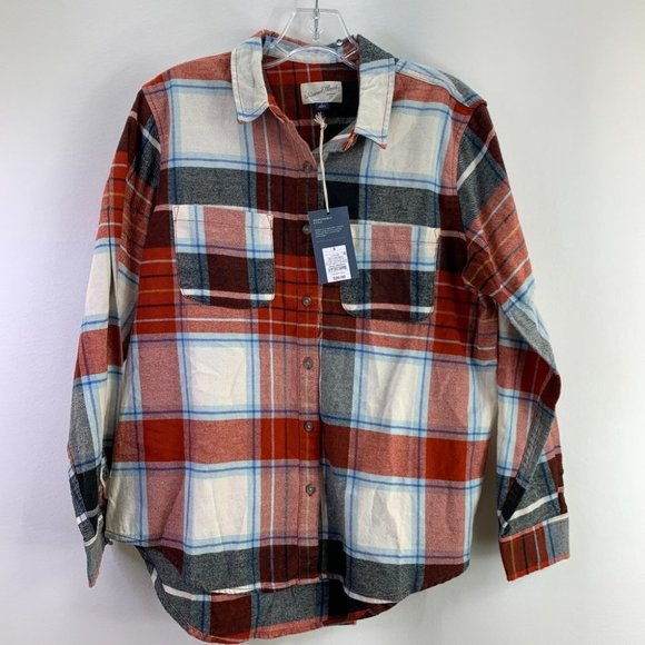 Universal Thread | Tops | Universal Thread Multiplaid Flannel Small ...